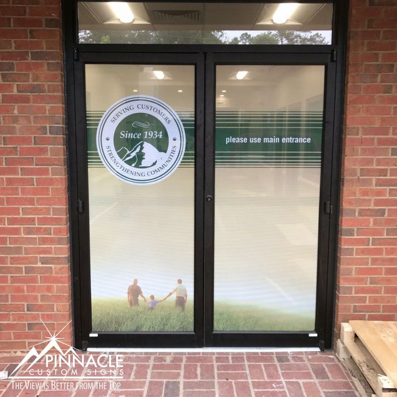 Vinyl Window Graphics