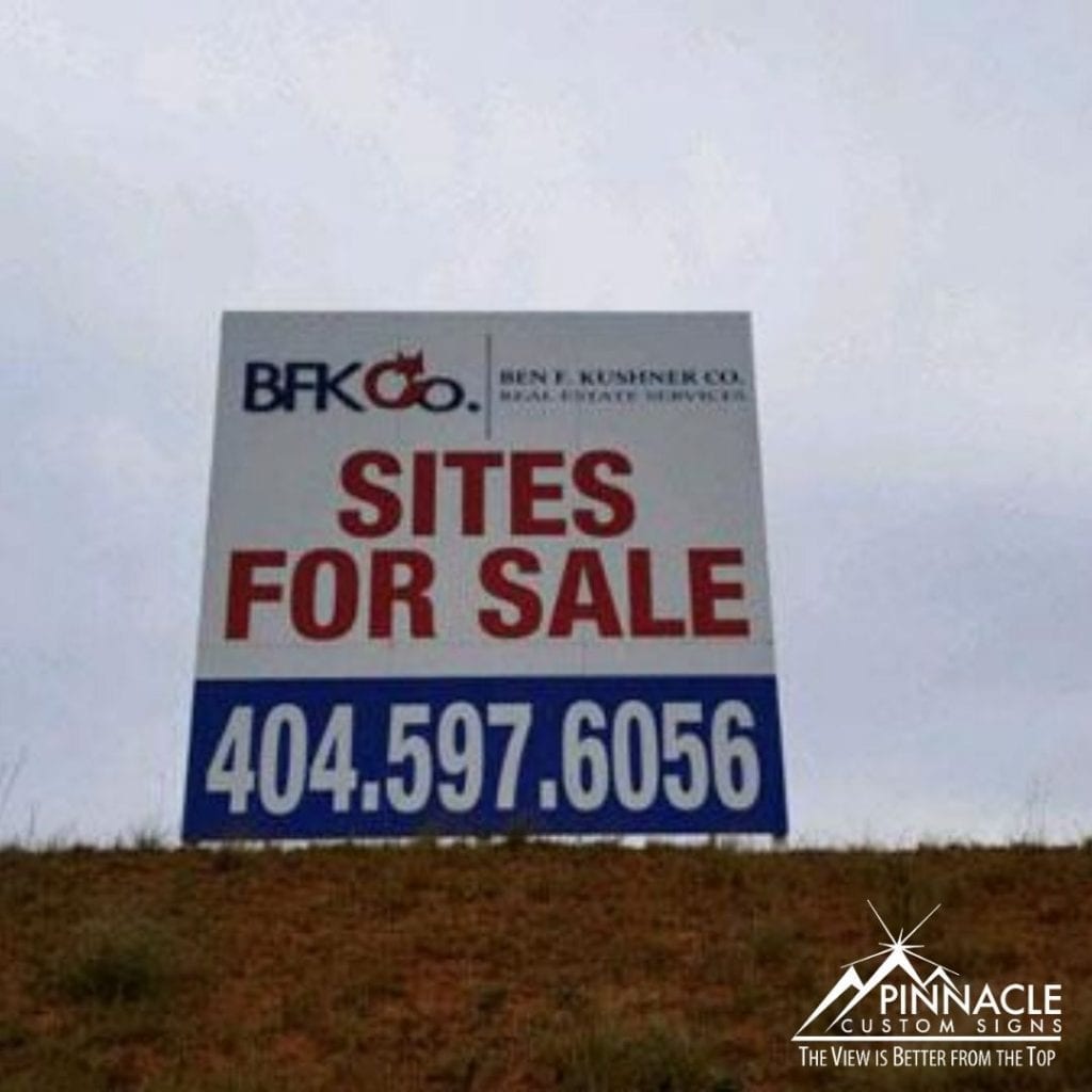 Custom Residential & Commercial Real Estate Signs